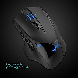 Havit MMO Gaming Mouse Wired 12000DPI 19 Programmable Button Optical Sensor Pixart PMW3360 (HV-MS735)