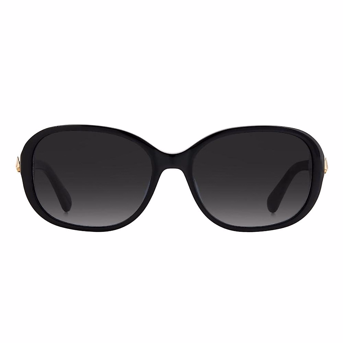 Kate Spade New York Izabella/G/S Womens Sunglasses Black Gold/Grey Shaded One Size