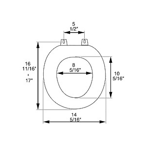 UYSB Gold Round Wood Toilet Seat, Adjustable Hinges Toilet Seats Bathroom accessories Toilet seat Toilet seat cover Home improvement Toilet seat risers Sitz bath for toilet seat Toilet seats