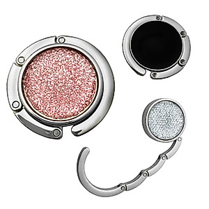 Milaloko Purse Hook Foldable - Folding Handbag Table Hanger-Bag Hanger Collection-Desk Hooks for Purse (H1)