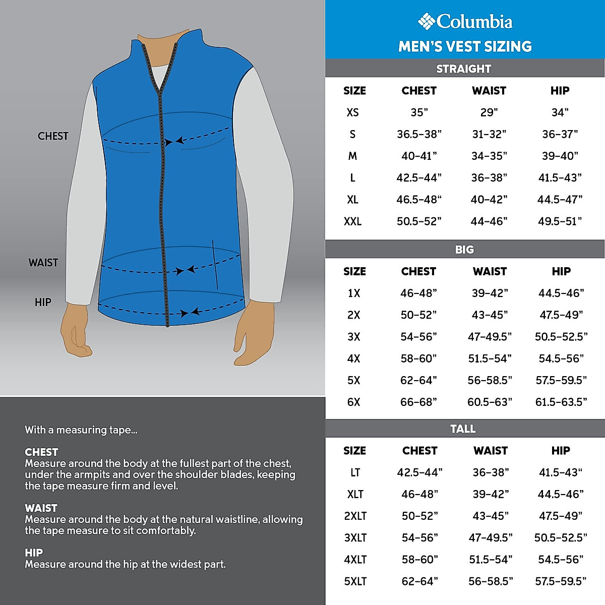 Columbia Mens Steens Mountain Fleece Vest, Black, Small