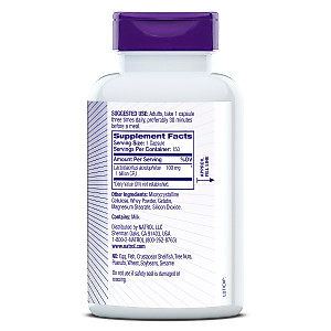 Natrol Acidophilus Probiotic 100 mg, Dietary Supplement for Healthy Gut Function, Digestive Health Capsules for Adults, 150 Capsules, Up to a 50 Day Supply