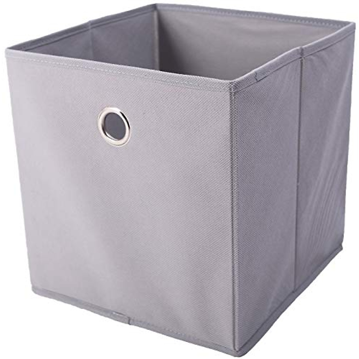 Shinetidy Storage Bins Foldable Cube Organizer Fabric Drawer Set of 6 Gray