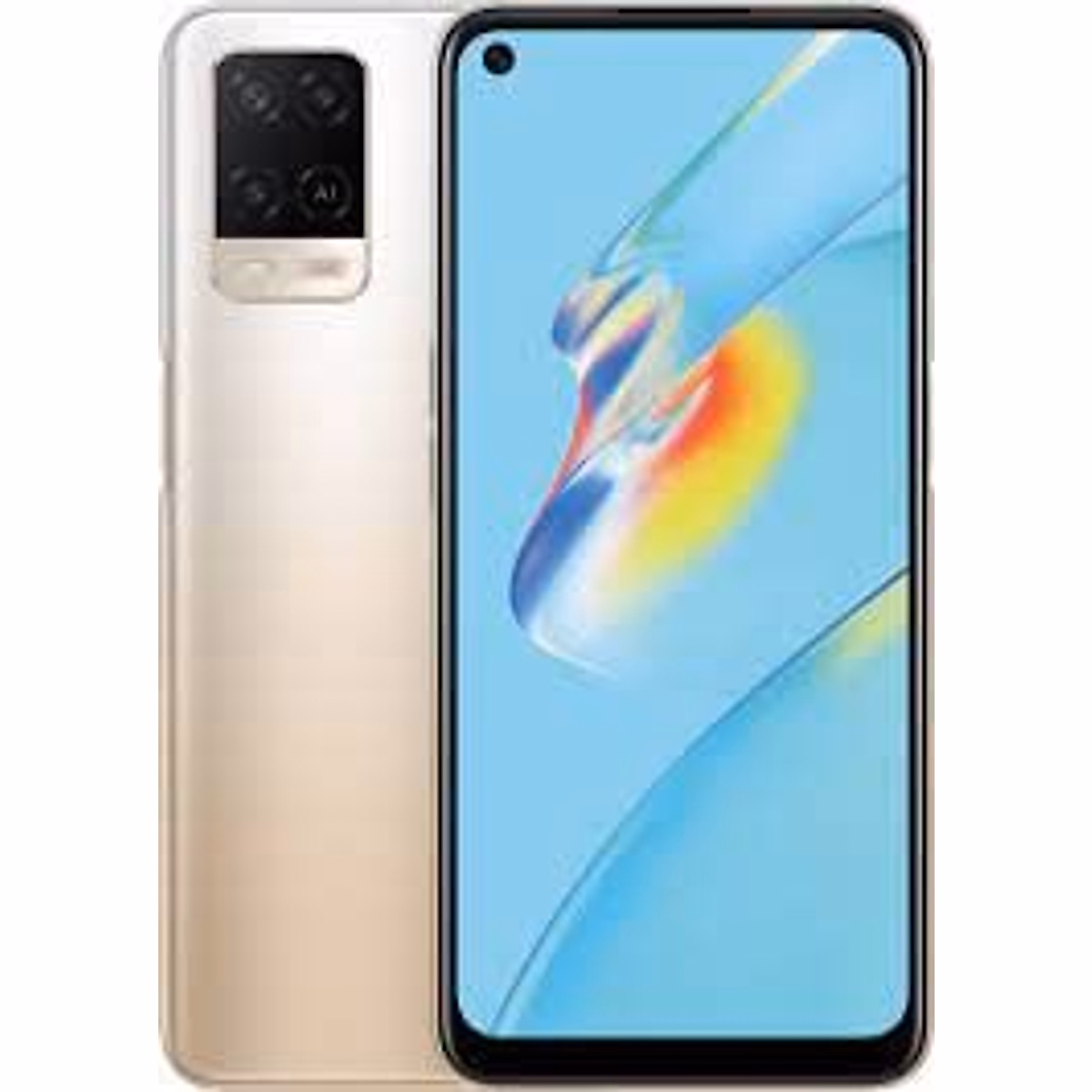 OPPO A54 CPH2239 Dual SIM 128GB ROM + 6GB RAM Factory Unlocked 4G/LTE Smartphone (Gold) - International Version