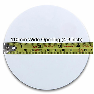 Solid Lid (Not Drilled) For One Gallon Wide Mouth Glass Jar