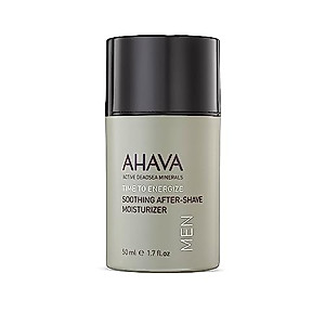 AHAVA Men's Soothing After-Shave Moisturizer - Light-absorbing Lotion to Calm, Hydrate & Relieve the Skin After Shaving, Enriched by Exclusive Osmoter & G-Force blend, Calendula & Hamamelis, 1.7 Fl.Oz