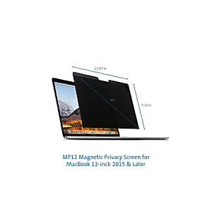 Kensington MP12 Magnetic Privacy Screen Compatible with 12" 2016/2017/2018 MacBook (K52900WW)