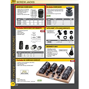 HHIP-3901-0078 Adjustable Screw Jacks (Various Adjustable Ranges 23-30mm to 100 to 140mm)