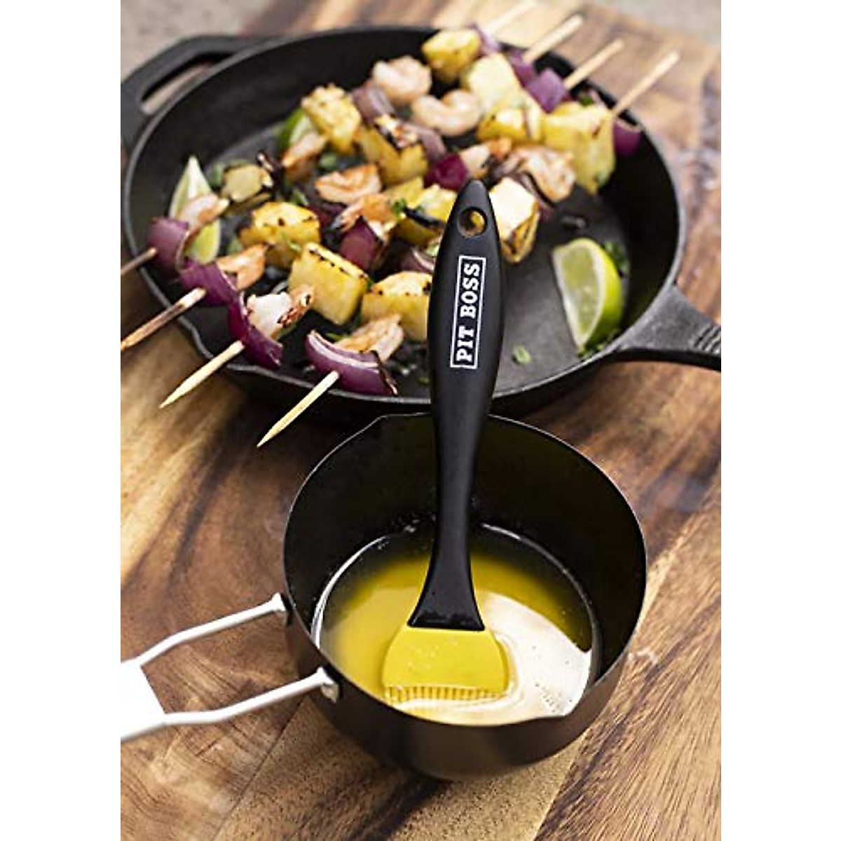 PIT BOSS 67267 BBQ Brush with Pot