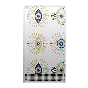 Head Case Designs Officially Licensed Cat Coquillette Blue Gold Art Mix Vinyl Sticker Gaming Skin Case Cover Compatible with Xbox Series S Console and Controller Bundle