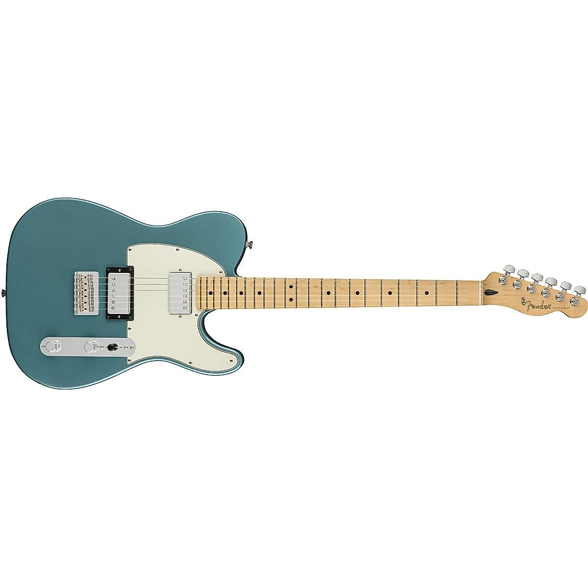 Fender Player Telecaster HH Electric Guitar, with 2-Year Warranty, Tidepool, Maple Fingerboard