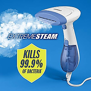 Conair Handheld Garment Steamer for Clothes, ExtremeSteam 1200W, Portable Handheld Design