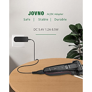5.4V Power Cord Charger for Panasonico Shaver Arc3 Arc4 Arc5 Shaver Razor, JOVNO Adapter for ES-LV65-S ES-LA93-K ES-RT51-S ES-LA63-S ES-LV95-S RE7-87 RE7-51 RE7-59 RE7-40 RE7-68 RE7-59 Electric Blade