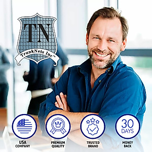 Envelope Style Trunk Mesh Cargo Net for GMC Sierra 2013-2024, Automotive Exterior Accessories - Premium Car Trunk Storage Organizers, Cargo Bed Net for Pickup Truck, Smart Vehicle Storage Organizer