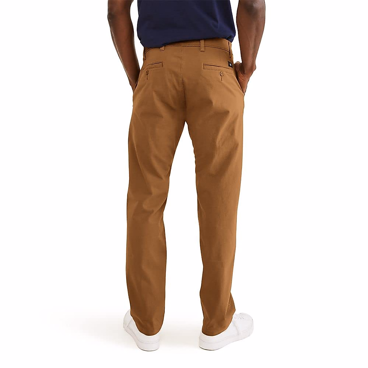 Dockers Men's Athletic Fit Ultimate Chino Pants with Smart 360 Flex, Dark Ginger, 36W x 29L