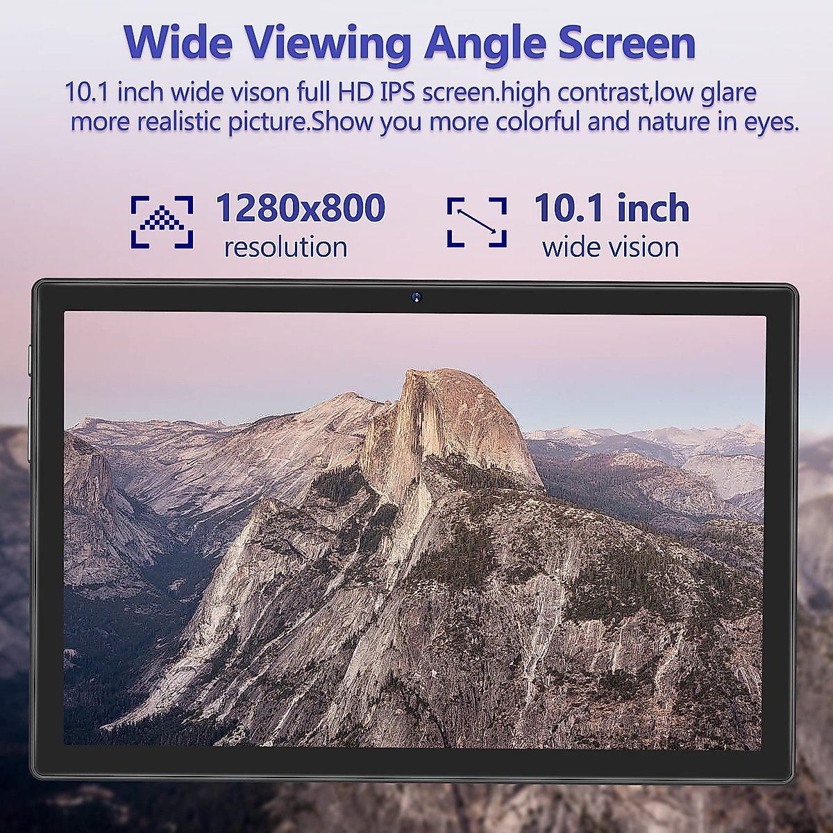 2024 Newest 10 Inch Tablet Android 13 Tablets with Keyboard, 12GB RAM 128GB ROM 512GB Expand, Octa-Core, 5G/2.4G WiFi, HD IPS Display, 8000mAh Tablet PC with Case Mouse GPS Split Screen Support-Black