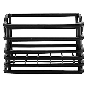 G.E.T. 4-31862 Melamine Sugar Caddy Holder for Sweetener Packets, 20 Packet, 3.5" x 2.5", Black Wire