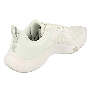 NIKE Women's Sneaker, White Metallic Platinum 101, 9