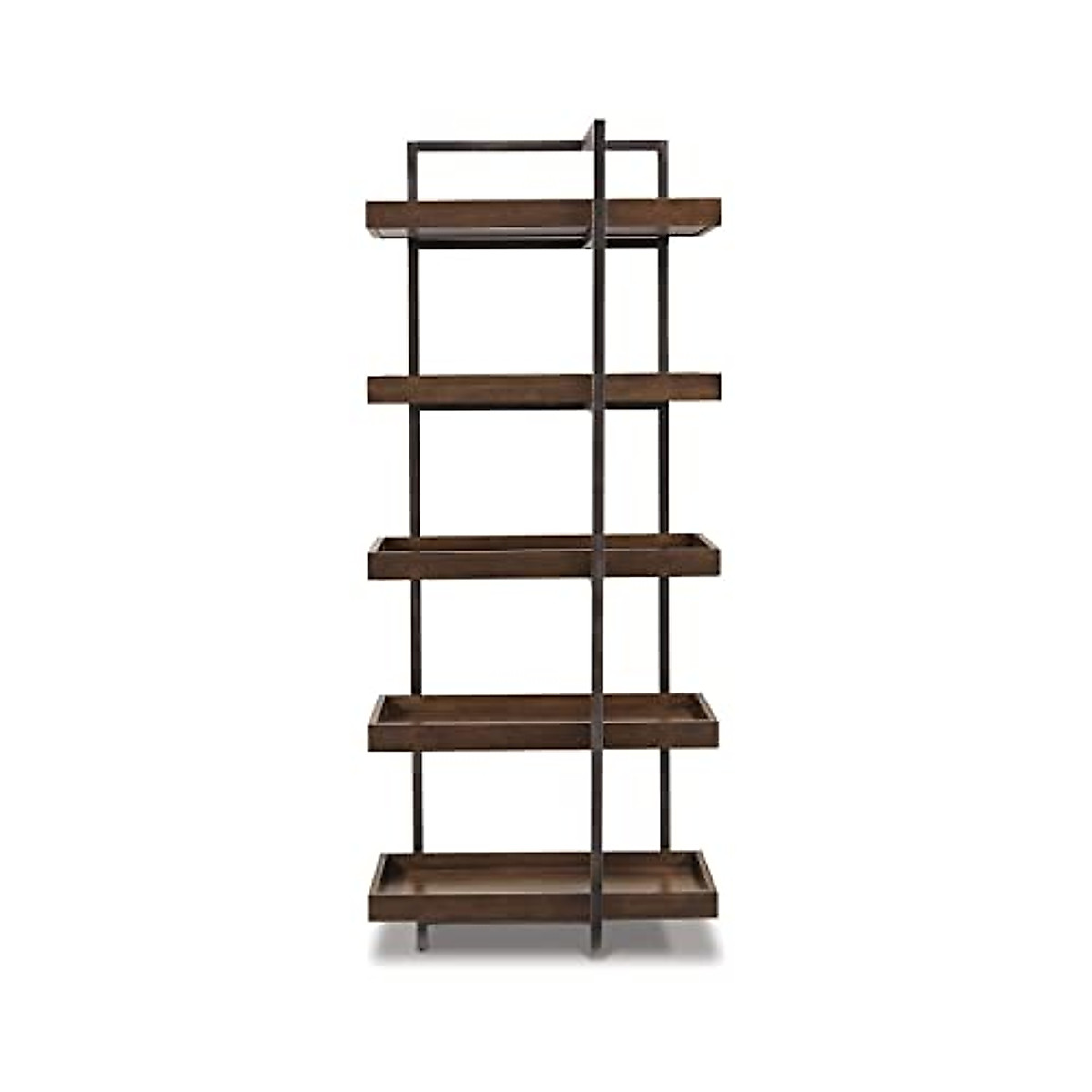 Signature Design by Ashley Starmore Industrial Entertainment Center Pier or Bookcase, Brown