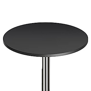 Winsome Spectrum-Pub-Table, Black & Chrome