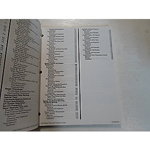 MerCruiser Throttle Body EFI MIE 5.7L 350 CID Service Manual Supplement WATER DAMAGED