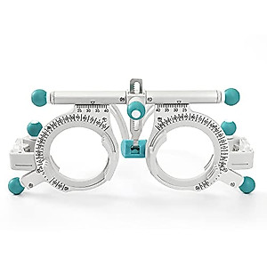 Aist Optics Adjustable Trial Lens Frame Optometric Universal Optical Trial Frame, 50g Ultralight Optometry Test Lens Titanium Optical Test Eyepiece, AS SHOW, AS SHOW
