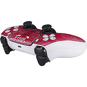 Skinit Decal Gaming Skin Compatible with PS5 Controller - Officially Licensed Chicago Bulls Blast Design