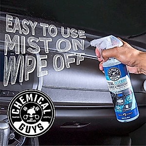 Chemical Guys Quickie Detail Bundle - Total Interior Cleaner & Protectant, Blazin' Banana Spray Wax and Tire Kicker Tire Shine (3 16 oz Bottles)
