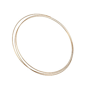 BQLZR Guitar Fret Wire 1.5mm Brass Material, Electric Guitar Bass Guitar Fingerboard Replacement, 8ft Golden Brass Fretwire For Mandolin Banjo Box Guitar