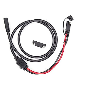 Billion wealth 3.3Feet / 1M DC8mm Female to SAE Connector Perfectly Compatible with Solar Panel RV Solar Plug