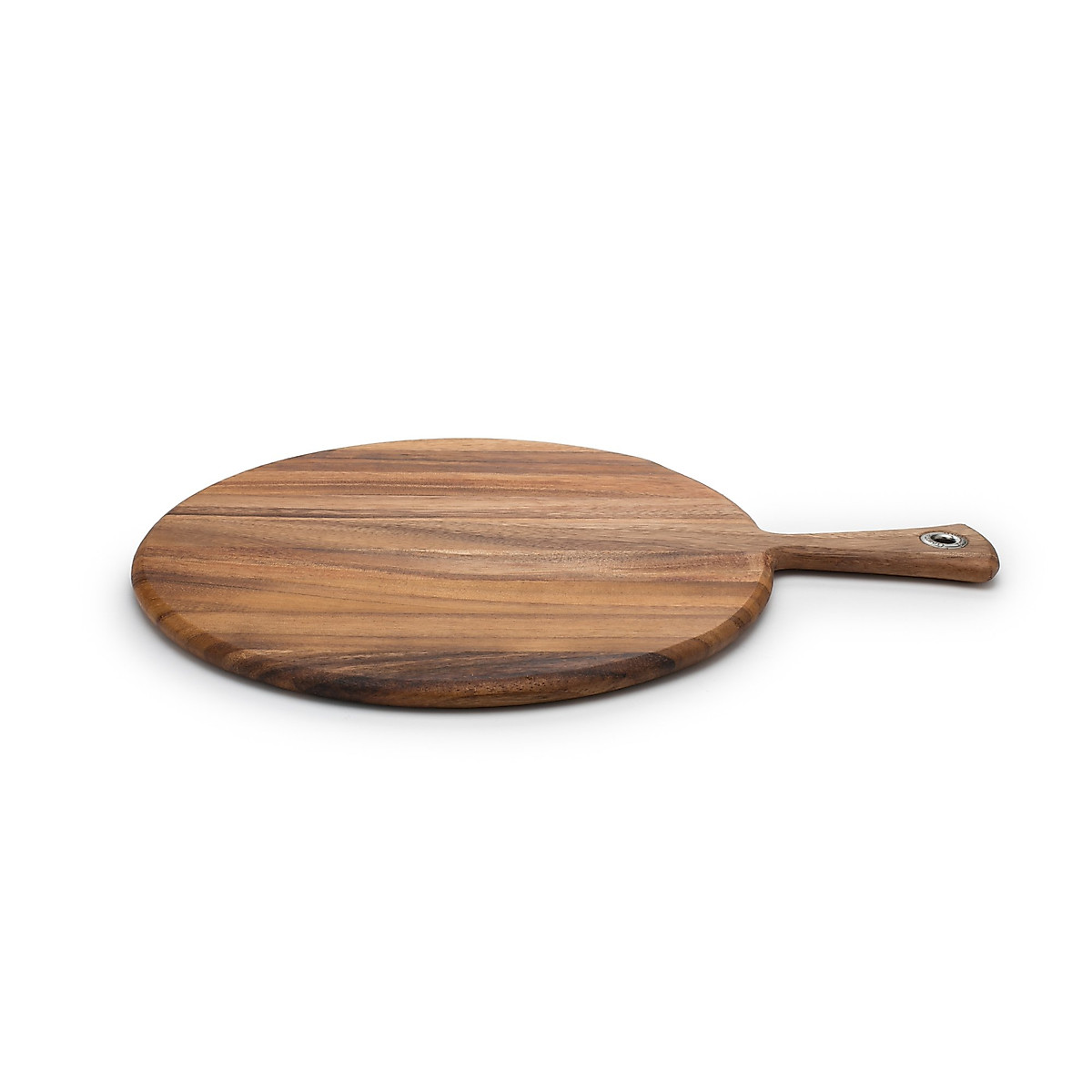 Ironwood Gourmet Round Provencale Paddle Round, Acacia Wood 0.5 x 12 x 16 inches