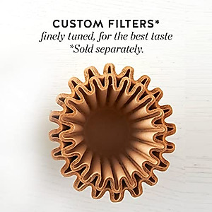 Blue Bottle Pour-Over Coffee Kit with Ceramic Dripper, Filters, Carafe and Guide