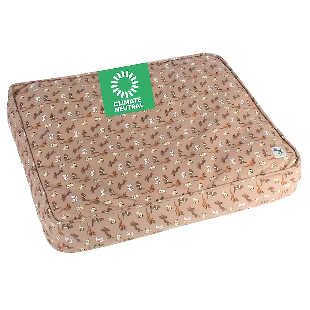 Molly Mutt Huge Dog Bed Cover - Daysleeper Print - Measures 36”x45”x5’’ - 100% Cotton - Durable - Breathable - Sustainable - Machine Washable Dog Bed Cover