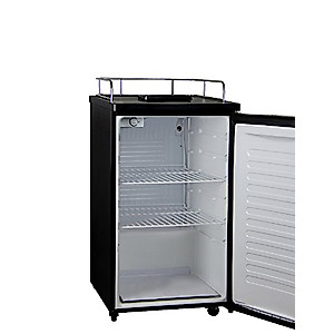 Kegco MPK199SS-G Guinness Dispensing Kegerator with Black Cabinet and Stainless Steel Door