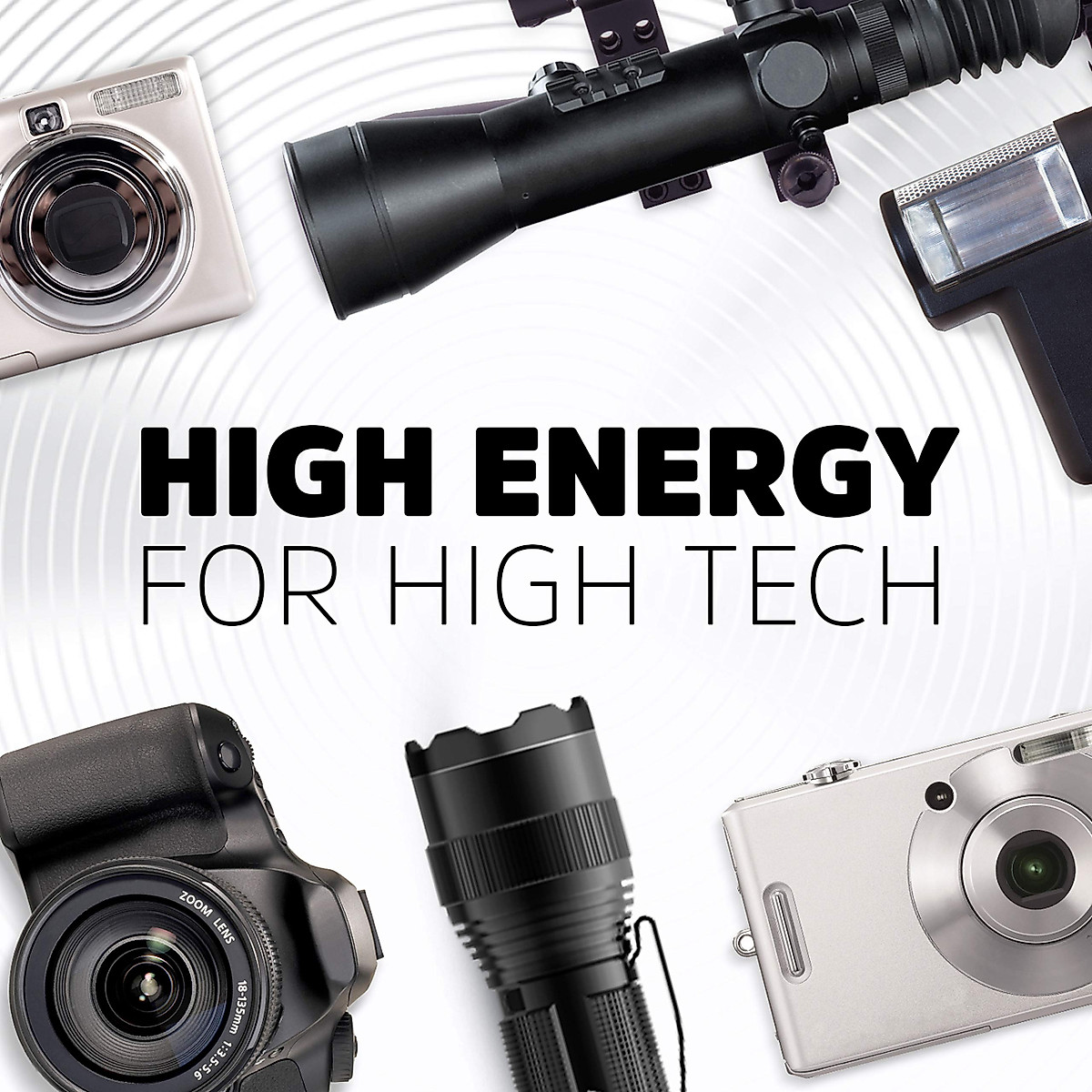 Energizer 123 Lithium Batteries (12 Pack), 3V Photo Batteries