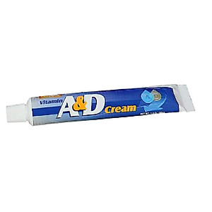Vitamin A&D Cream Ointment for Diaper Rash and Skin Irritations, 4-ct