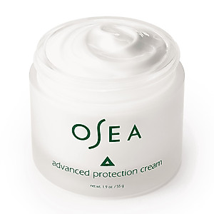 OSEA Advanced Protection Face Cream 1oz - Hydrating Face Moisturizer - Clean Beauty with Naturally Derived Bio-Retinol - Vegan & Cruelty-Free - Face Cream for Dry Skin - Seaweed Skincare
