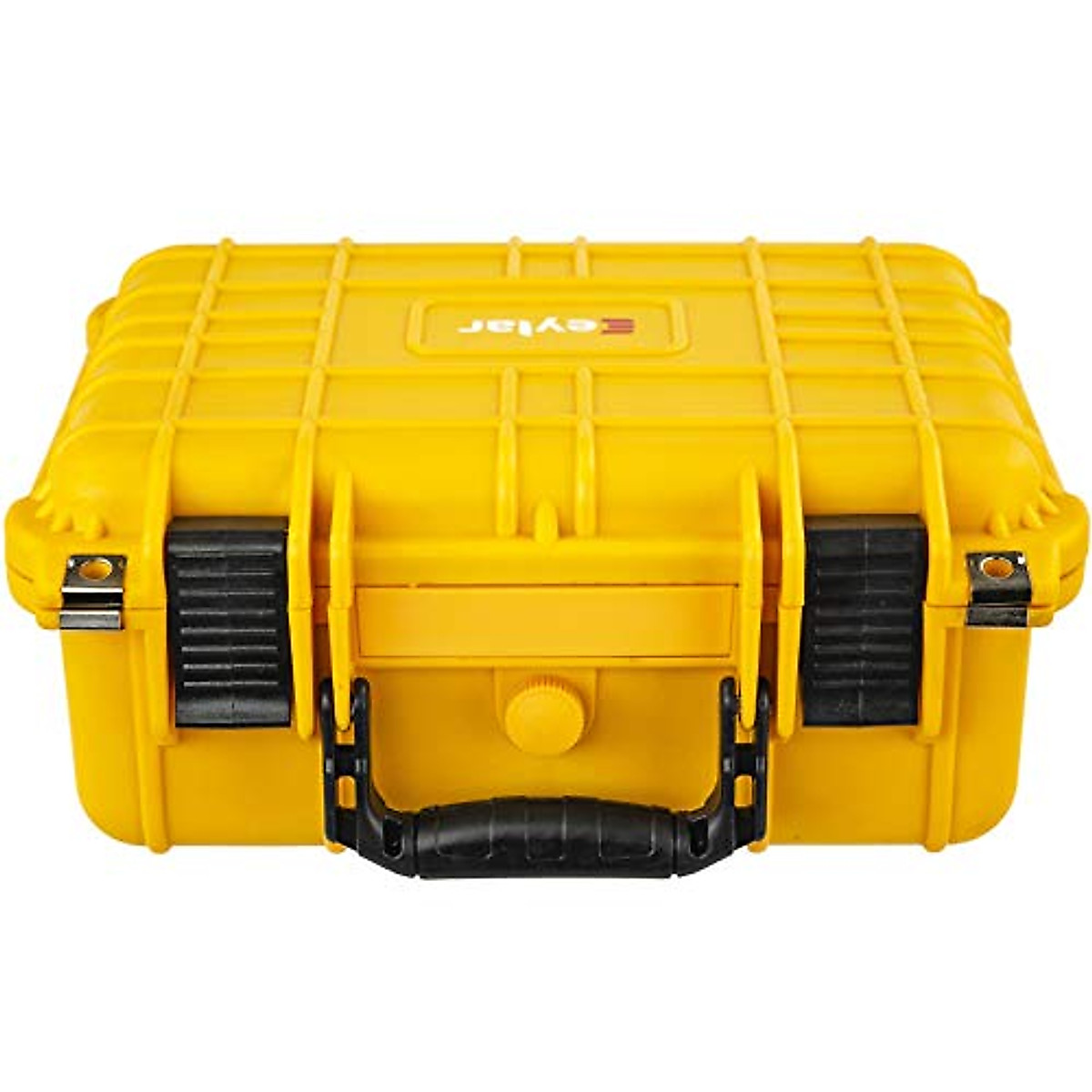 Eylar Protective Hard Case Water & Shock Proof w/Foam TSA Approved 13.37 inch 11.62 inch 6 inch Yellow
