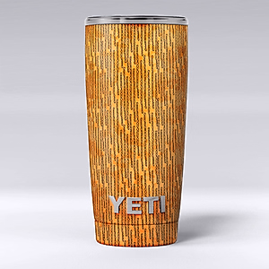 Design Skinz The Watercolor Grunge Surface Under a Microscope - Skin Decal Vinyl Wrap Kit Compatible with The Yeti Rambler Cooler Tumbler Cups