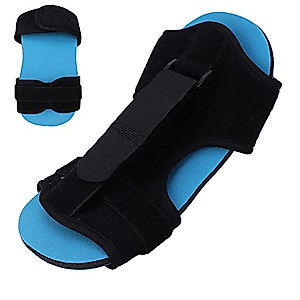 Plantar Fasciitis Night Splint Foot Drop Orthotic ,Plantar Fasciitis Night Splint Foot Drop Orthotic Brace Adjustable Elastic Dorsal Night Splint Adjustable Ankle Support For Plantar Fasciitis Heel Ankle Arch Pain Achilles Tendonitis
