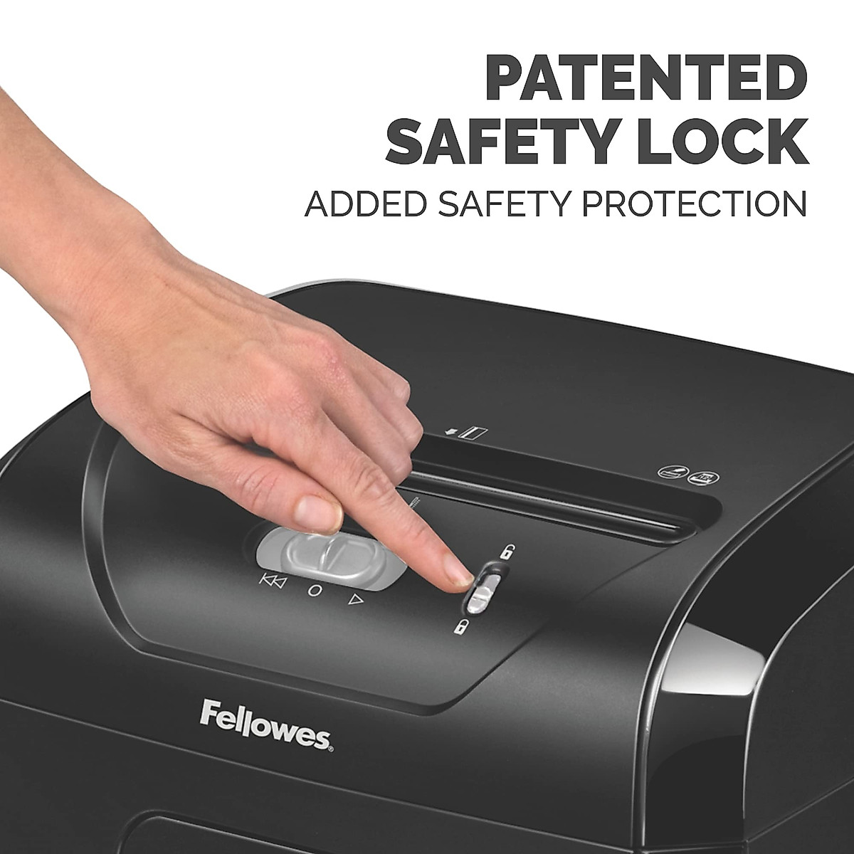 Fellowes 14-Sheet Cross-Cut Paper Shredder Bundle