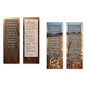 Serenity Prayer Bookmarks - Pack of 48