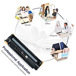 7Magic Compatible Toner Cartridge Replacement for HP 85A CE285A for Laserjet P1102W 1102W P1109W M1212NF MFP P1005 P1006 Printers Ink (Black，2 Pack)