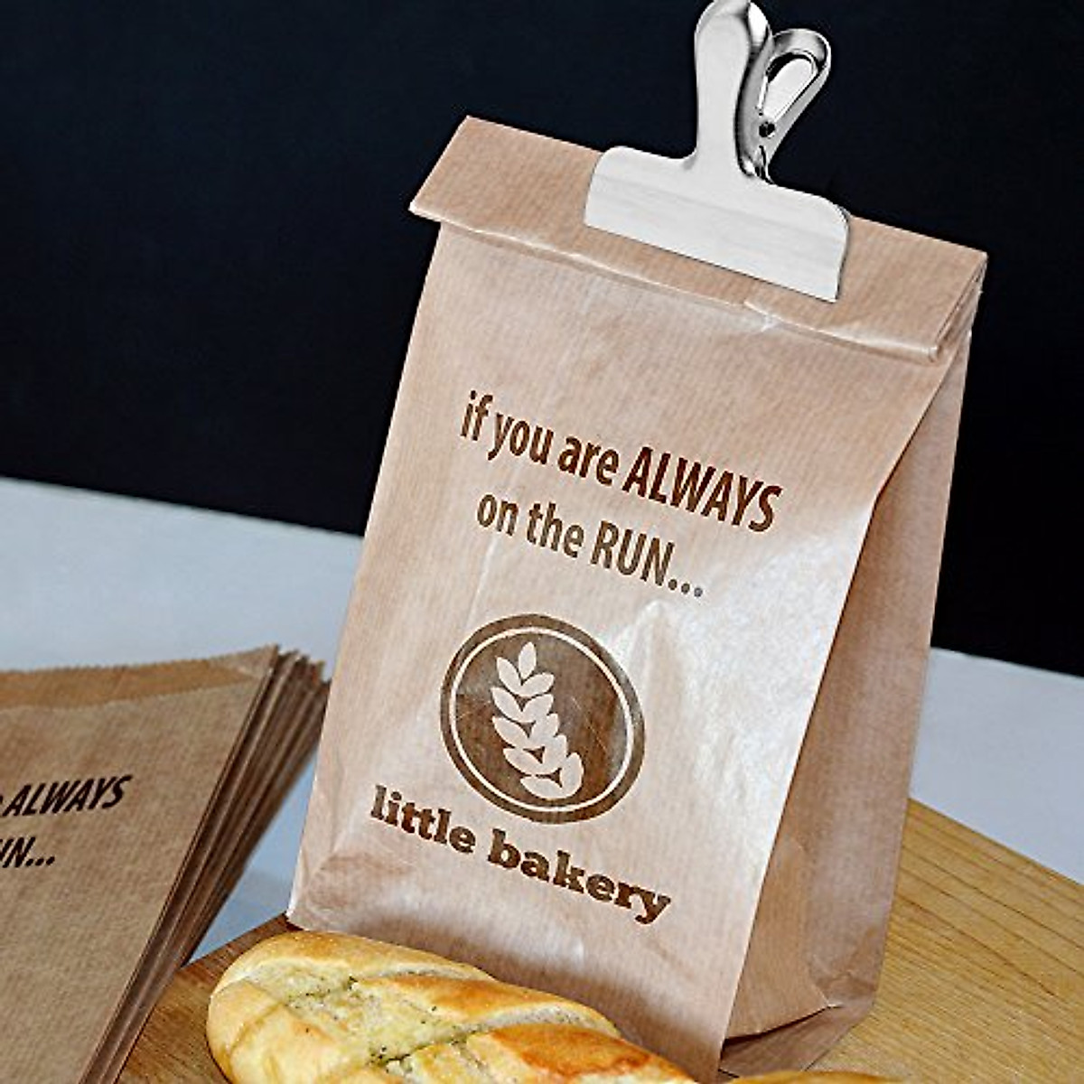 MORSLER Chip Clips & Stainless Steel Heavy-Duty Food Bag Clips 8 Packs - Large and Durable with 3 Inch Wide, Perfect for Air Tight Seal Grips on Coffee,Food & Bread Bags,Office Kitchen Home Usage