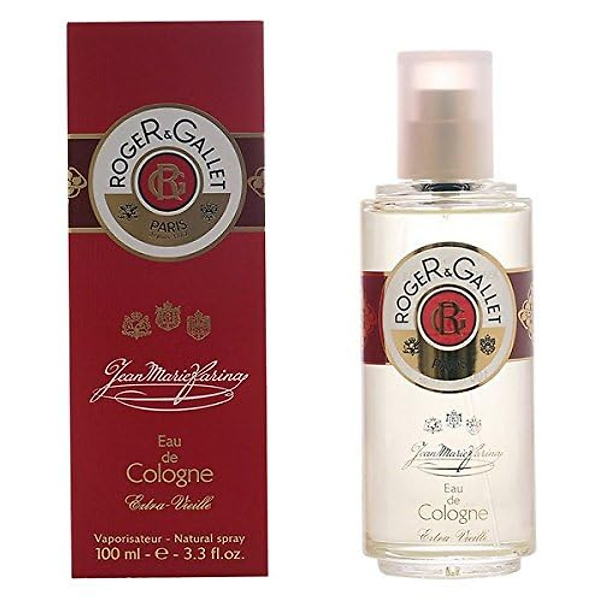 Roger & Gallet Extra Vieille Jean Marie Farina Unisex Eau De Cologne Spray, 6.6 Ounce