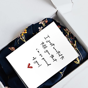 SuperShunhu Proud of You Card, Well Done Card, Congratulations Card for Friends Son Daughter, Graduation Card, New Job Card, Encouragement Card