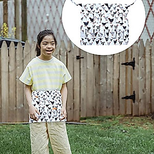 Egg Collecting Apron Chicken Egg Apron for Fresh Eggs Holder Deep Pocket Gifts for People with Chickens Coop Accessories for Housewife