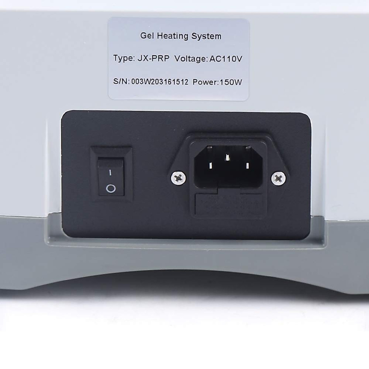 110V Gel Heating Machine - Portable 12 x 5ml PRP PPP Gel Maker Heater Plasma Bio-Filler Gel Making Instrument with Digital Display