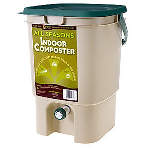 SCD Probiotics B100 All Seasons Indoor Composter- 1 Tan Bucket