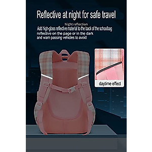 MQUN Cute Backpack Travel Backpack School Bag Multifunctional School Durable School Bag with Doll Pendant